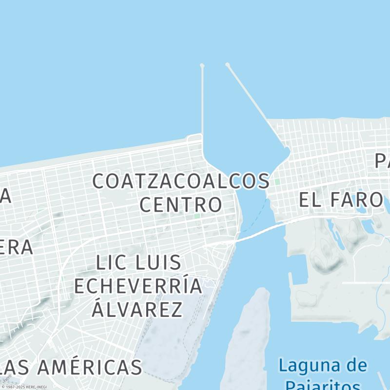 Coatzacoalcos Mexico Map