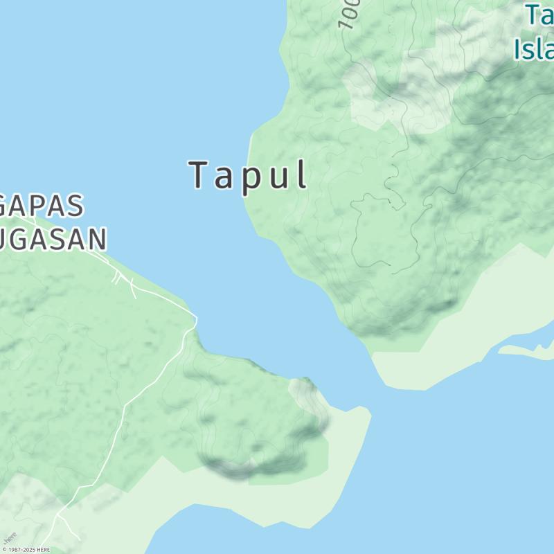 7 day tide times for Tapul Island